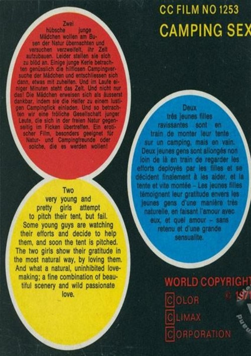 Color Climax 1253 Camping Sex 1971 Hotoldmovies Adult Dvd Empire