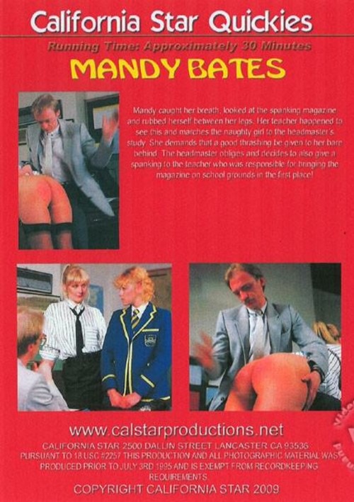 Hot Spanking Mandy Bates California Star Productions Adult Dvd