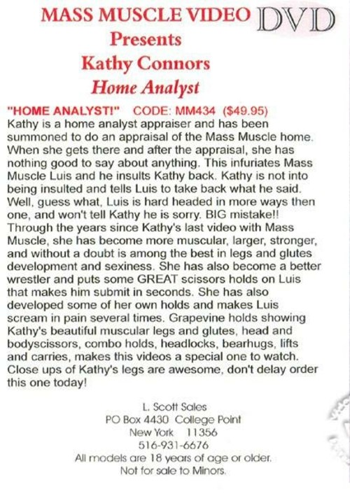 Mm434 Home Analyst With Kathy Connors 2003 By Mass Muscle Hotmovies