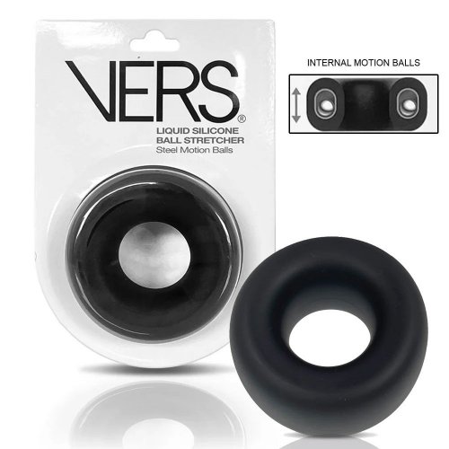 Vers Liquid Silicone Ball Stretcher Steel Motion Balls Sex Toys 7836