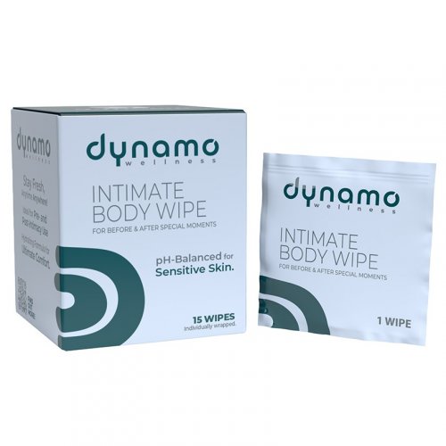 Dynamo Wellness Intimate Body Wipes 15 Pack Sex Toys And Adult