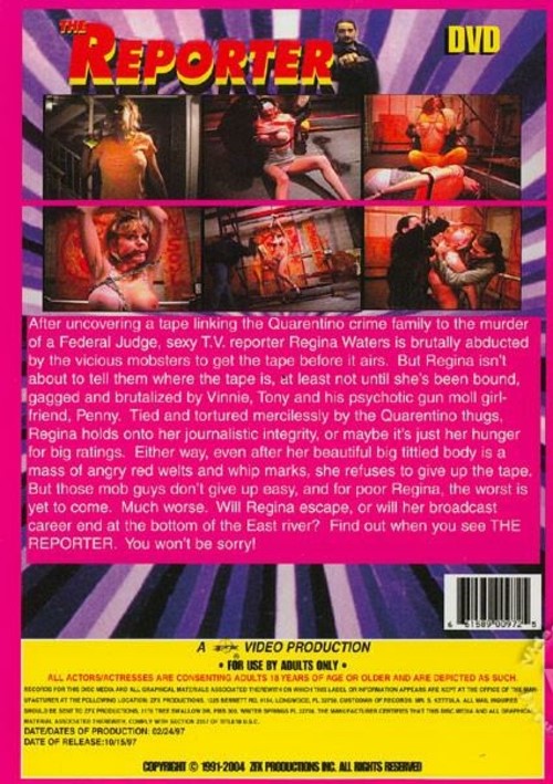 The Reporter 1998 Zfx Productions Adult Dvd Empire 